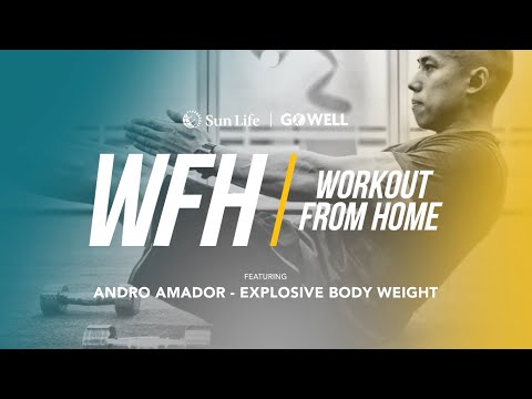 Explosive Bodyweight Workout by Andro Amador | GoWell Workouts
