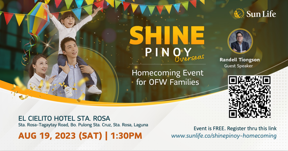 Shine Pinoy Events for OFWs | Sun Life Philippines